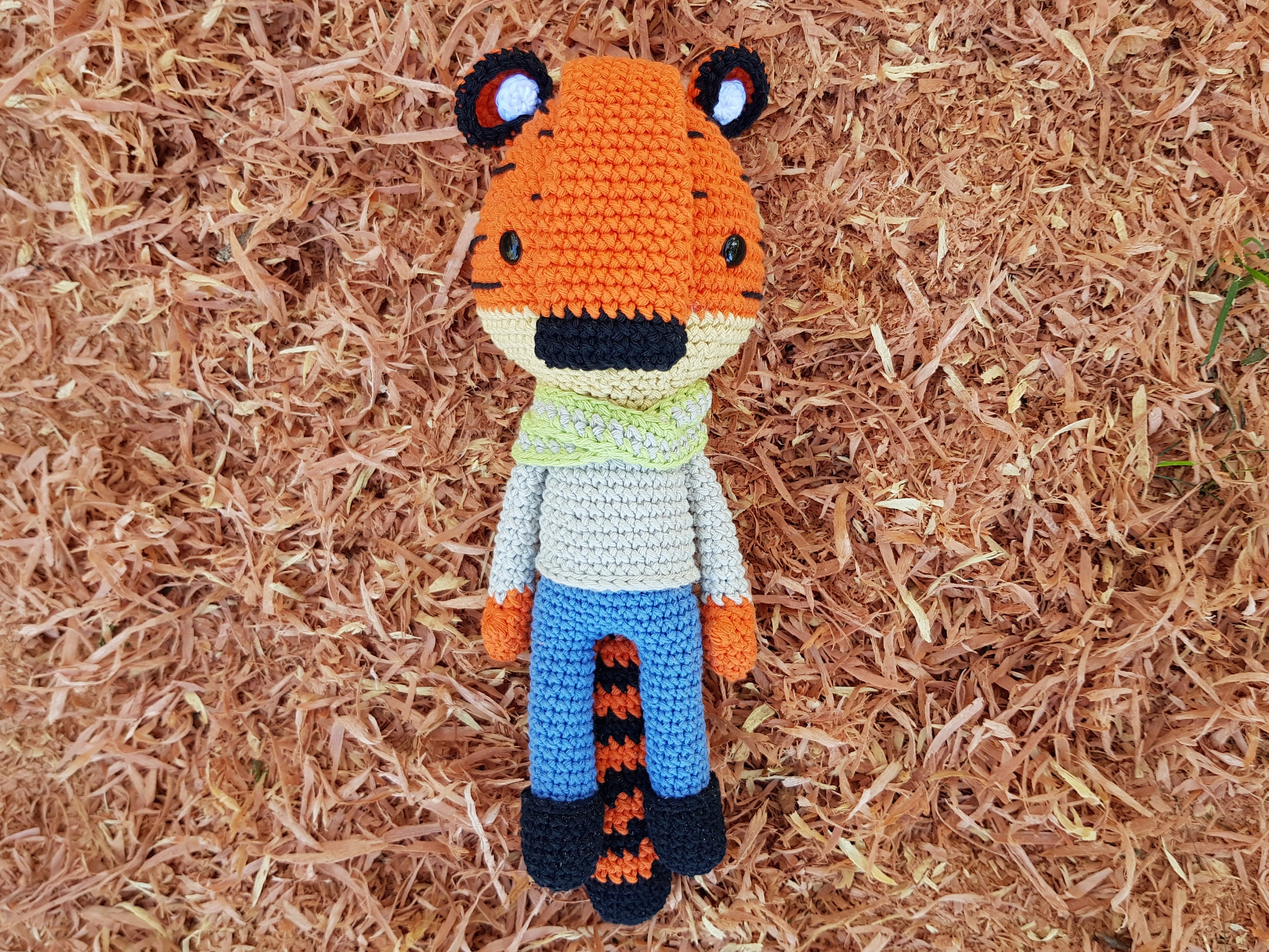 Tigger Amigurumi Pattern | Etsy
