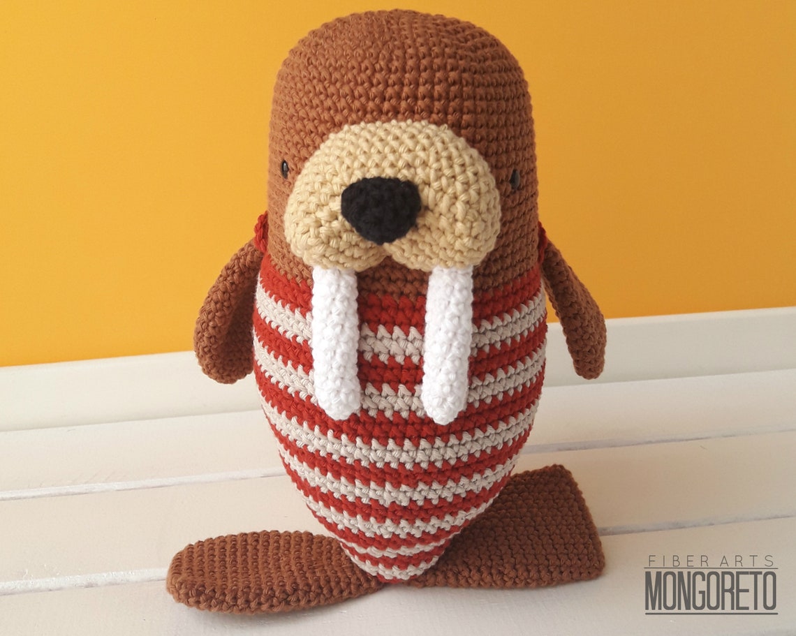 Amigurumi Pattern Walrus - Etsy