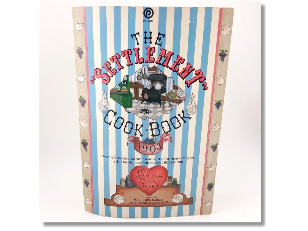 Vintage the Settlement Cookbook Softcover Cookbook ~ Retro 1980s ...