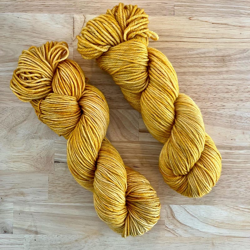 Gold Variegated Dk Yarn - Etsy