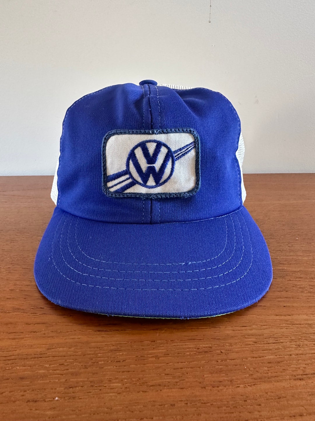 Volkswagen VW Vintage Blue Hat Cap With Patch - Etsy