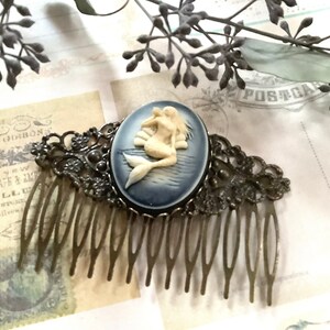Hair Accessory-mermaid-hair Comb-nautical-mystical-combs - Etsy