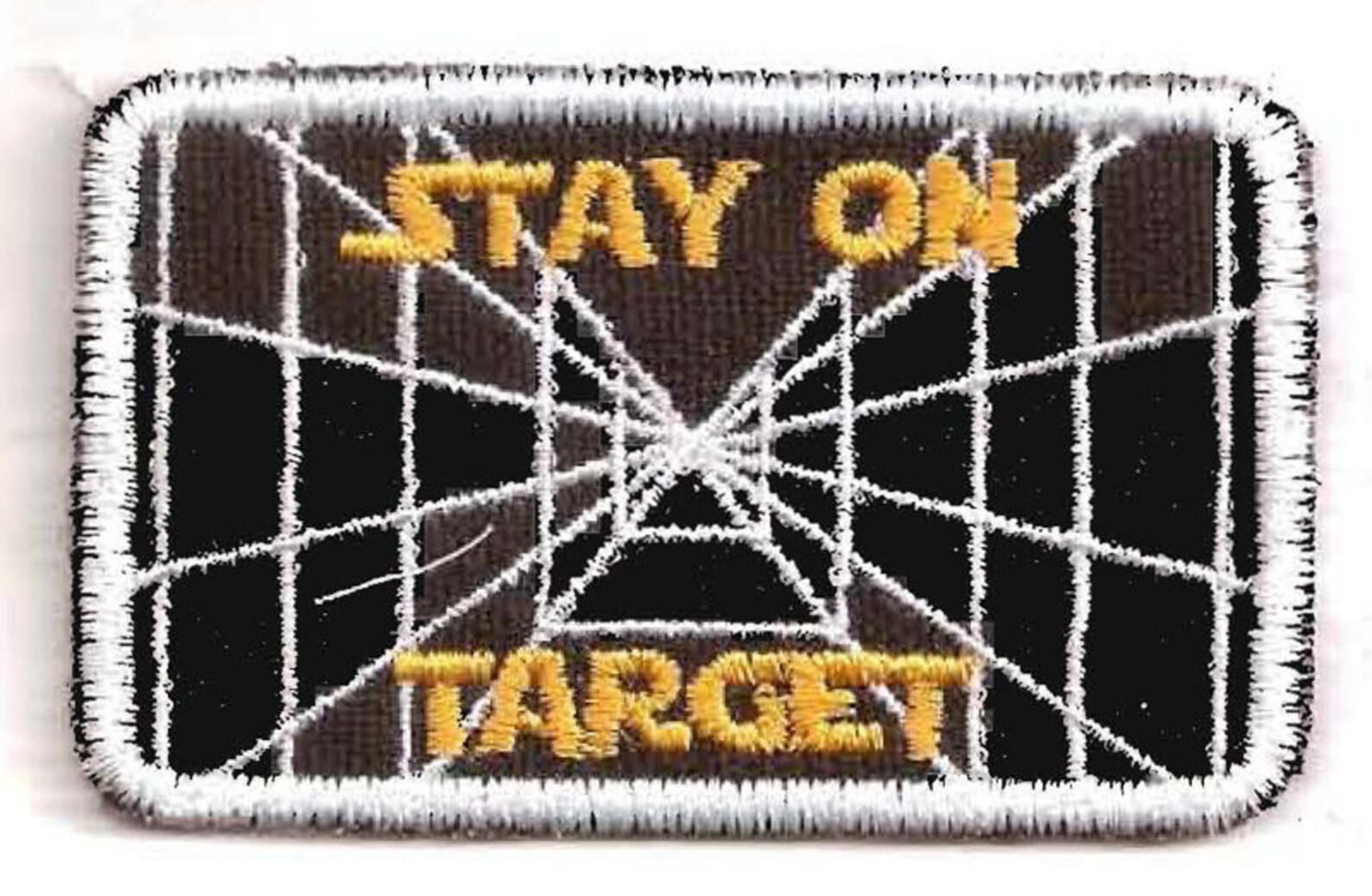 Stay on Target patch | Etsy