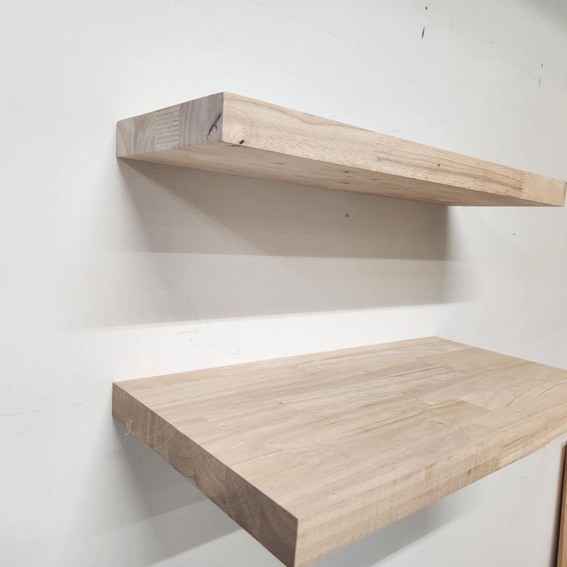 Butcher Block Shelfs - Etsy