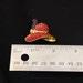Vintage Rhinestone Red Hat Figural Pin Unsigned - Etsy