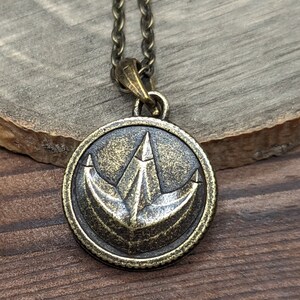 Green Power Rangers Legacy Dragon Coin Necklace Hand Cast Metal Bronze ...