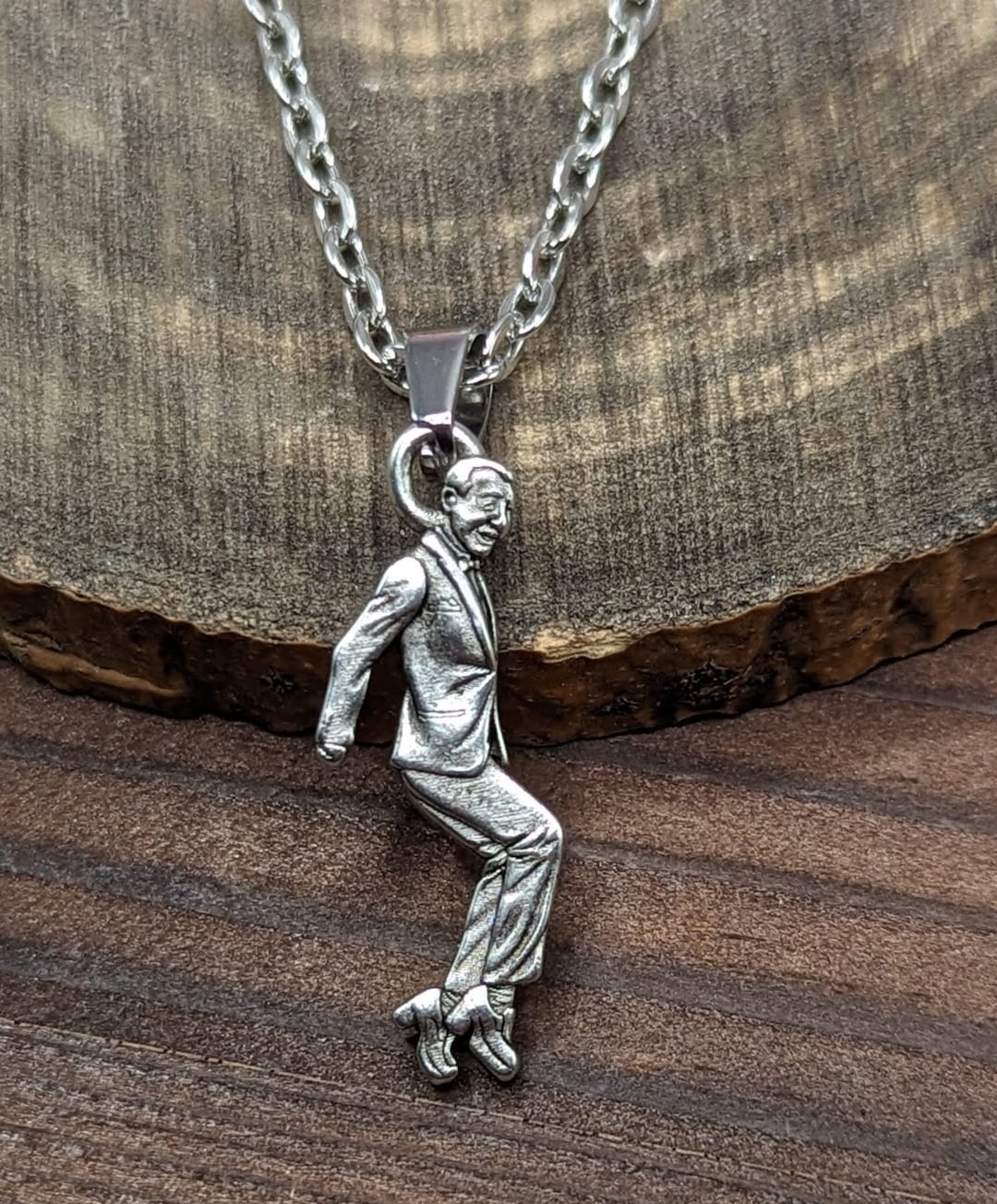 Pee Wee Herman Necklace Silver Plated Fine Grade Pewter TEQUILLA! - Etsy
