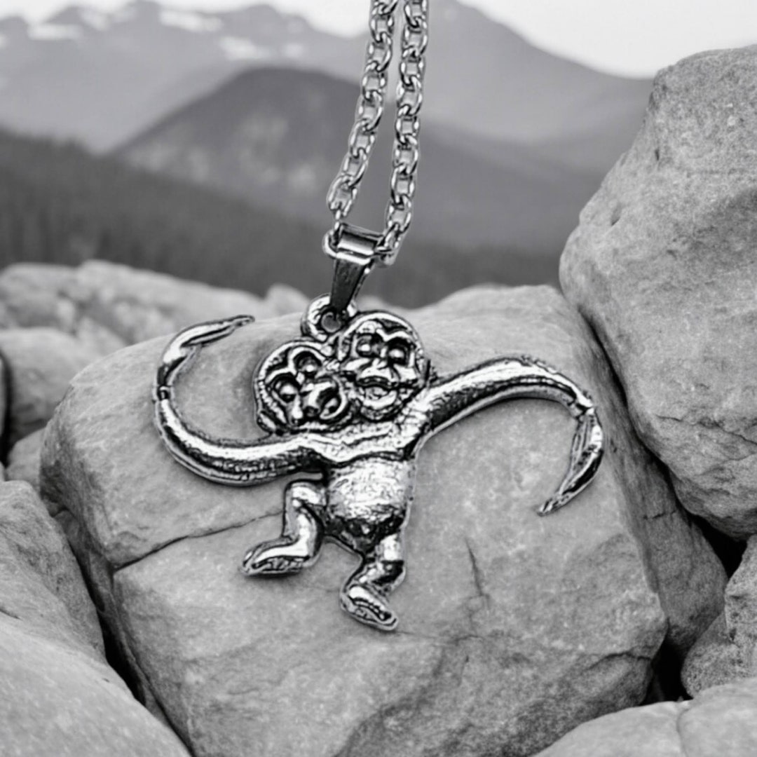 Barrel of Monkey Conjoined Twins Silver Plated Fine Grade Pewter ...