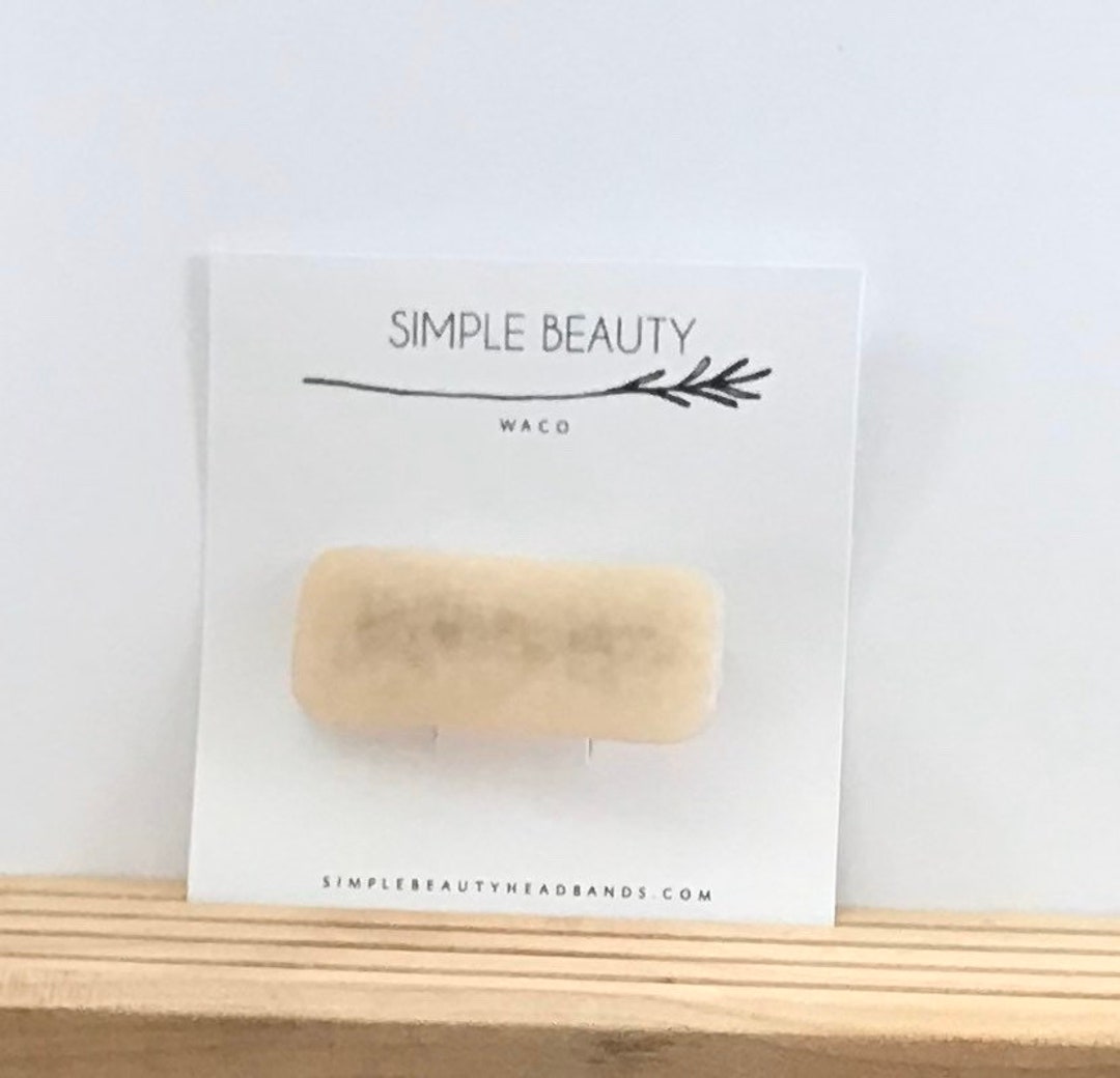 Translucent Rectangular Clip - Etsy