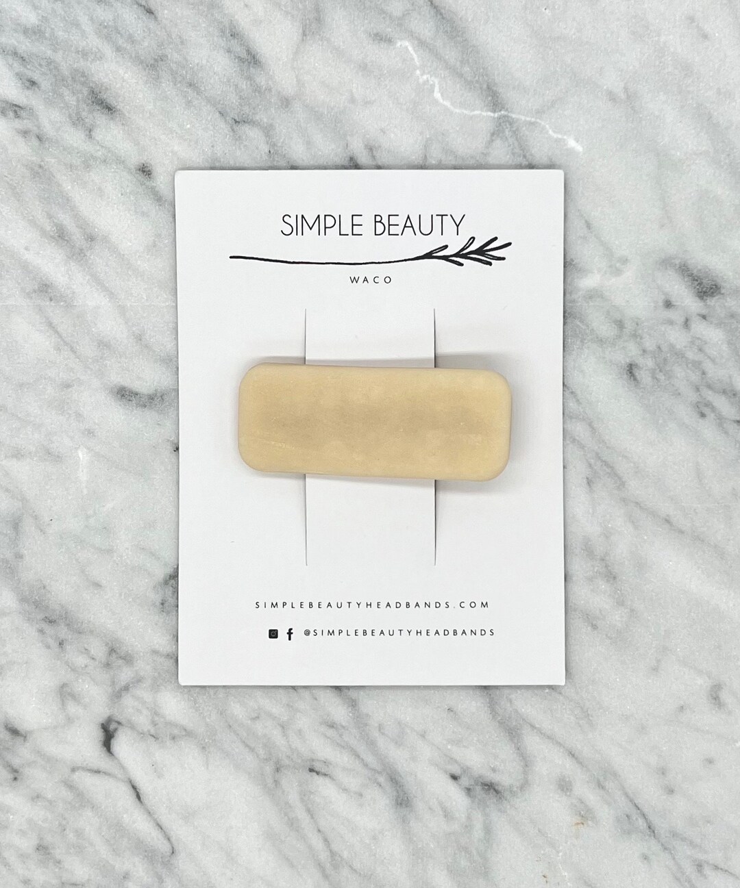 Translucent Rectangular Clip - Etsy