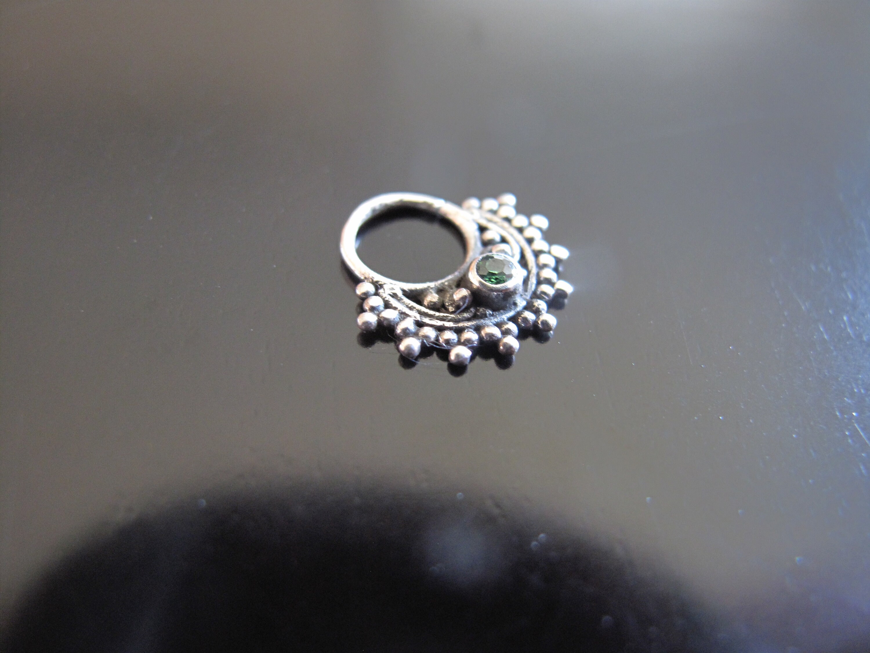 Helix Piercing Silver Helix Tragus ring Tiny ring Tiny | Etsy