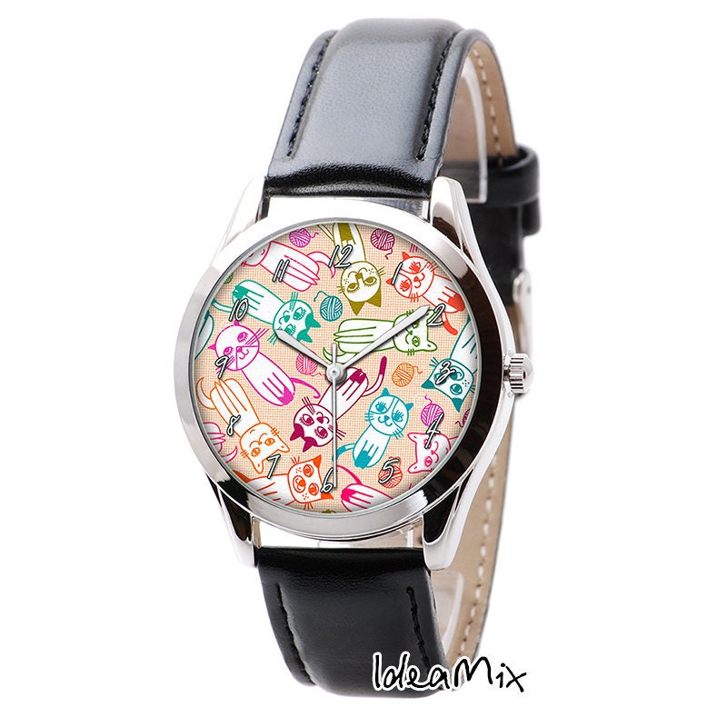 Cats Watch Cat Lover Gift Women Gifts Gifts for Mom Aunt | Etsy