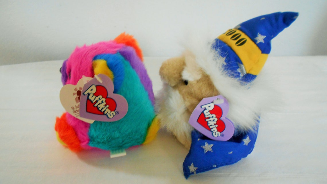 Vintage Puffkins by Swibco Wizard With Hat 2000birthday | Etsy