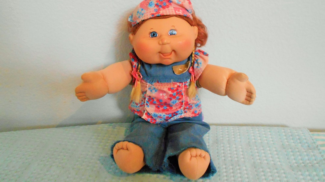 Rare Cabbage Patch Dressed Like A Punk Rocker/dressed in Bandana With ...