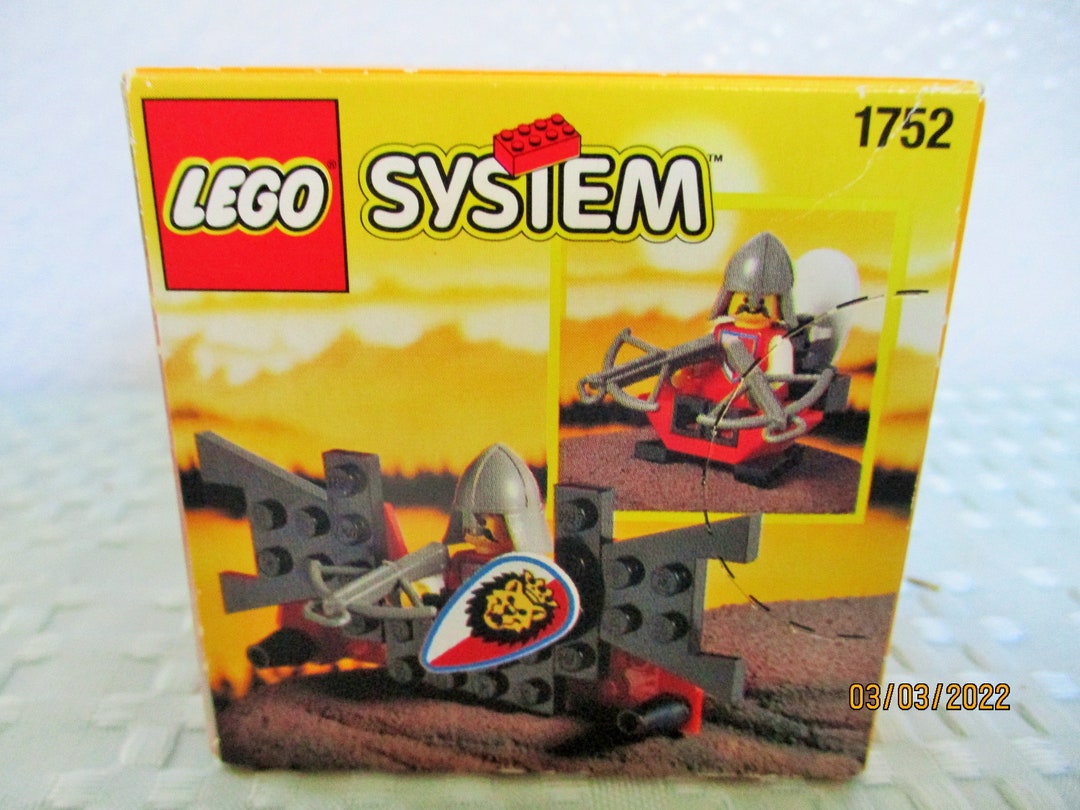Lego Castle System 1752 Boat With Armour and Mini Figure - Etsy
