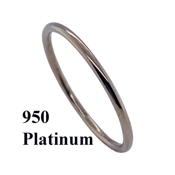 Platinum Wedding Band - Etsy