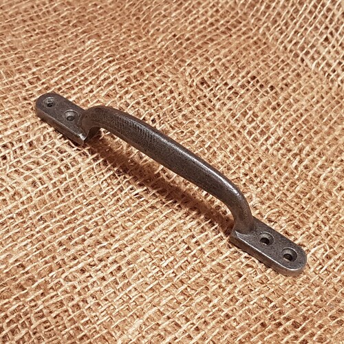 Vintage Lifting Handle Antique Iron 3 Hole Round Plate - Etsy