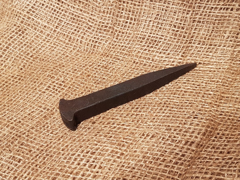 10 X 6 Inch Rail Road Spikes Hand Forged - Etsy