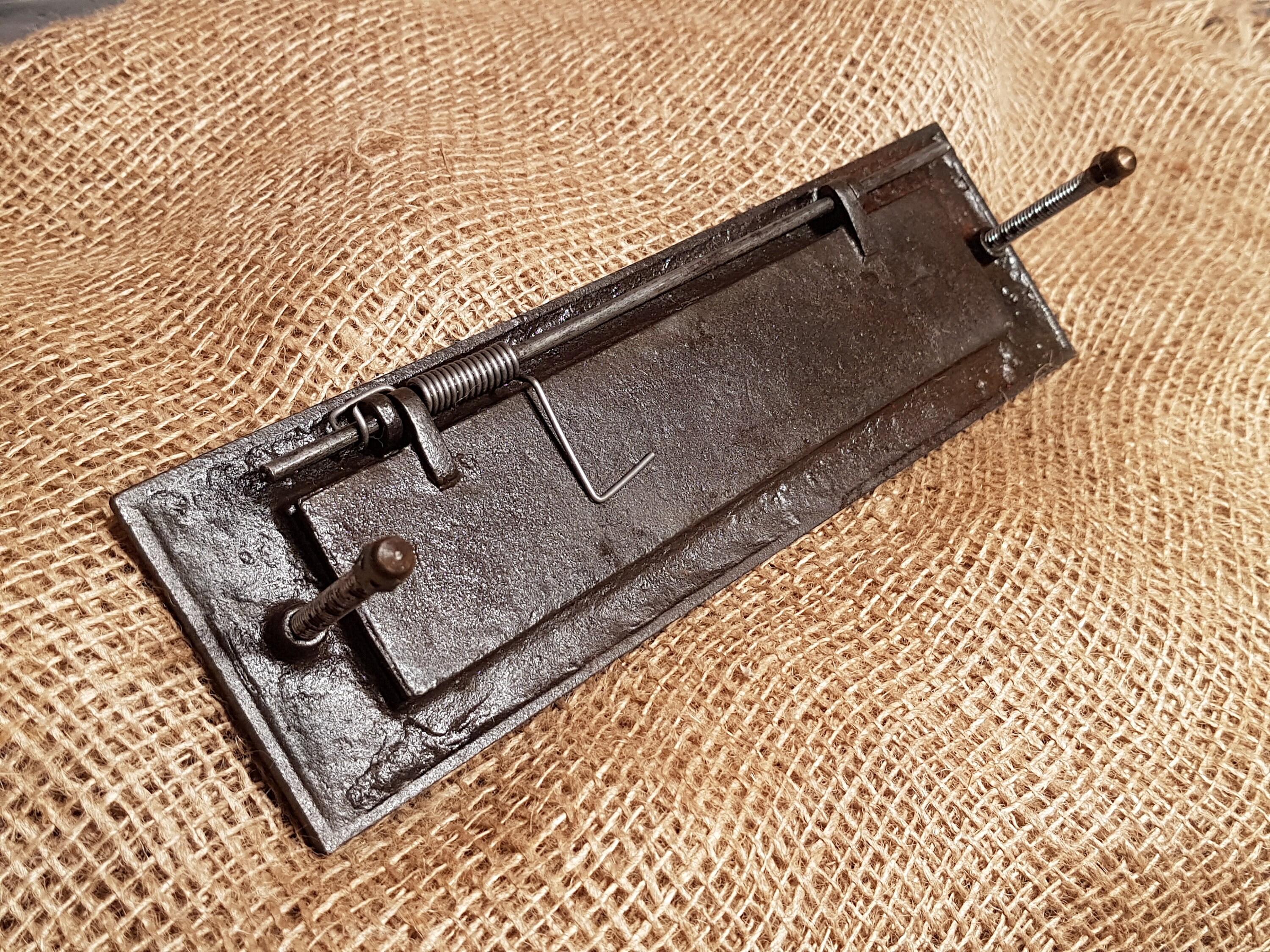 Vintage Cast Iron Letter Plate | Etsy