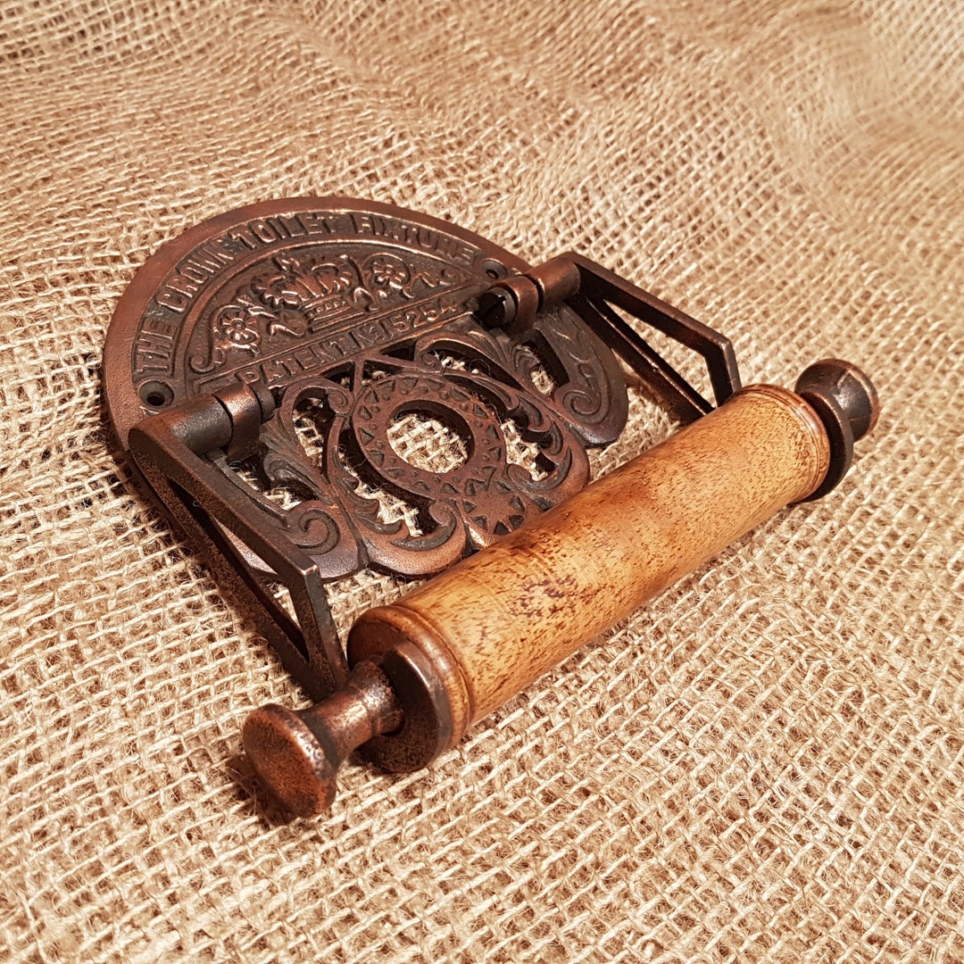 The Crown Copper - Vintage Toilet Paper Holder - Etsy