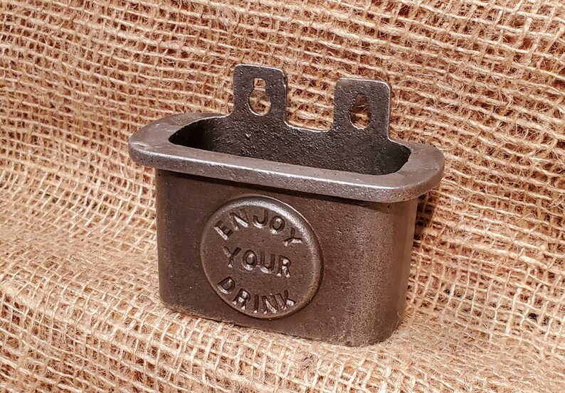 Beer Bottle Cap Catcher Vintage Antique Iron | Etsy