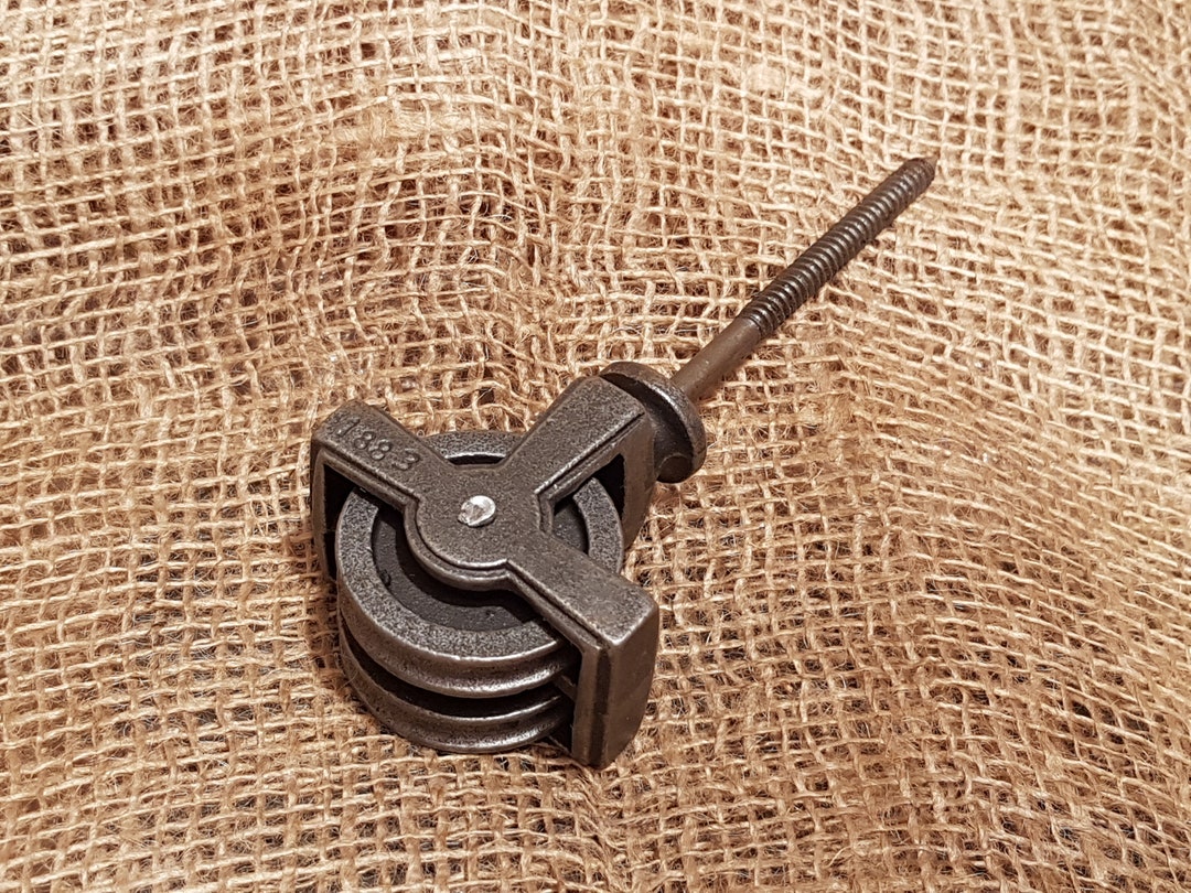 Double Screw-in Pulley Wheel - Etsy