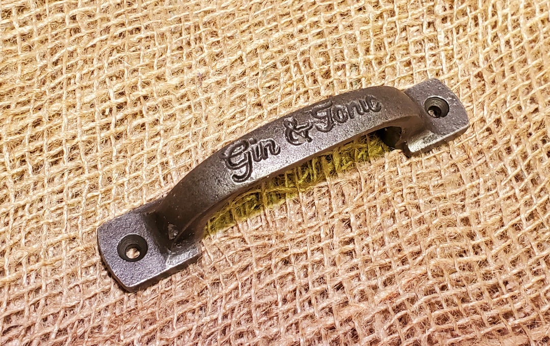 Gin & Tonic Handle - Square D Antique Iron - Etsy