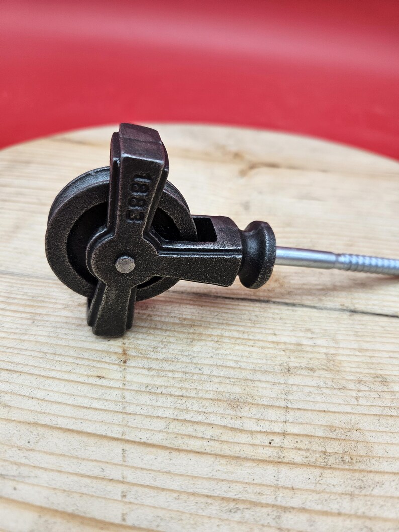 Single 'screw-in' Cast Iron Pulley Wheel - Etsy