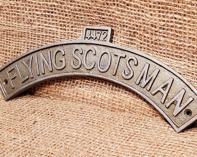 The Flying Scotsman Plaque - Etsy Canada