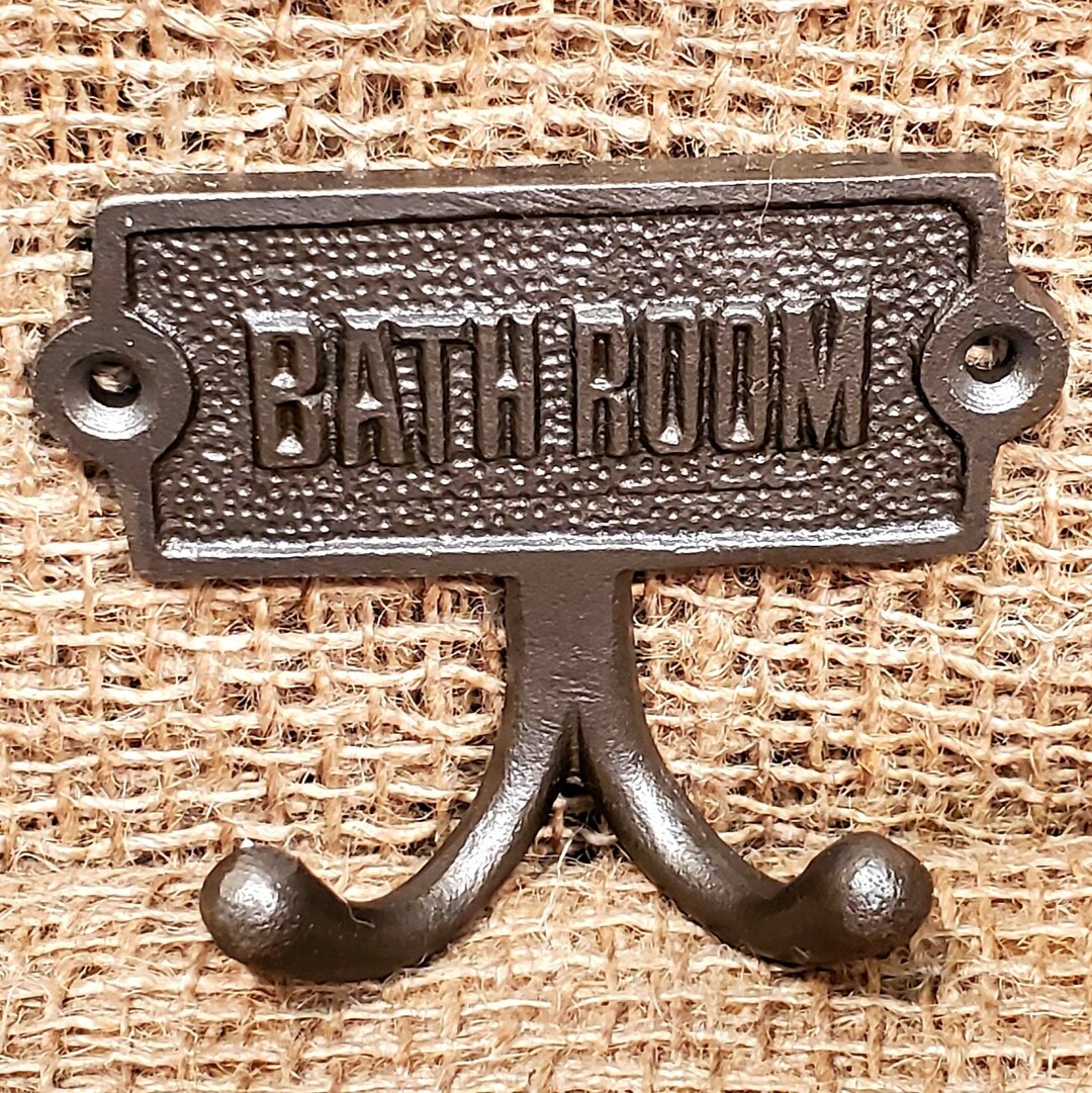 Bathroom Double Robe Hook - Etsy