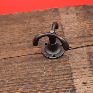 Wardrobe Ceiling Swivelling Triple Hook Antique Iron 65mm - Etsy