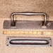 Inset Flush Pull Handle 10" Vintage Antique Iron Heavy Duty - Etsy