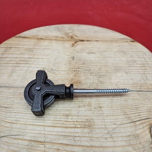 Single 'screw-in' Cast Iron Pulley Wheel - Etsy