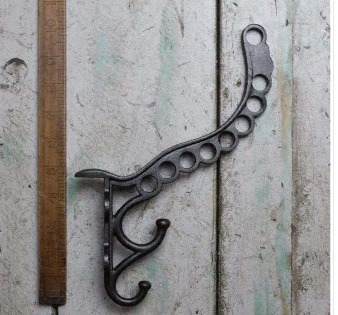Luggage Carriage Brackets PULLMAN for Rods Cast Antique Iron 250mm - Etsy