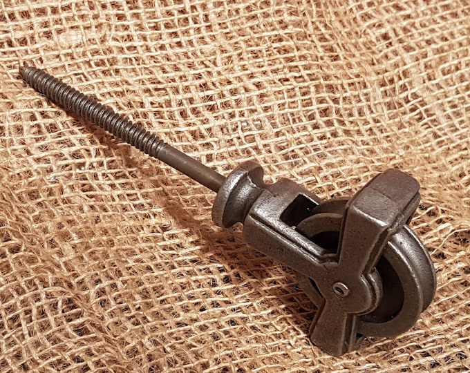 Single 'screw-in' Pulley Wheel - Etsy