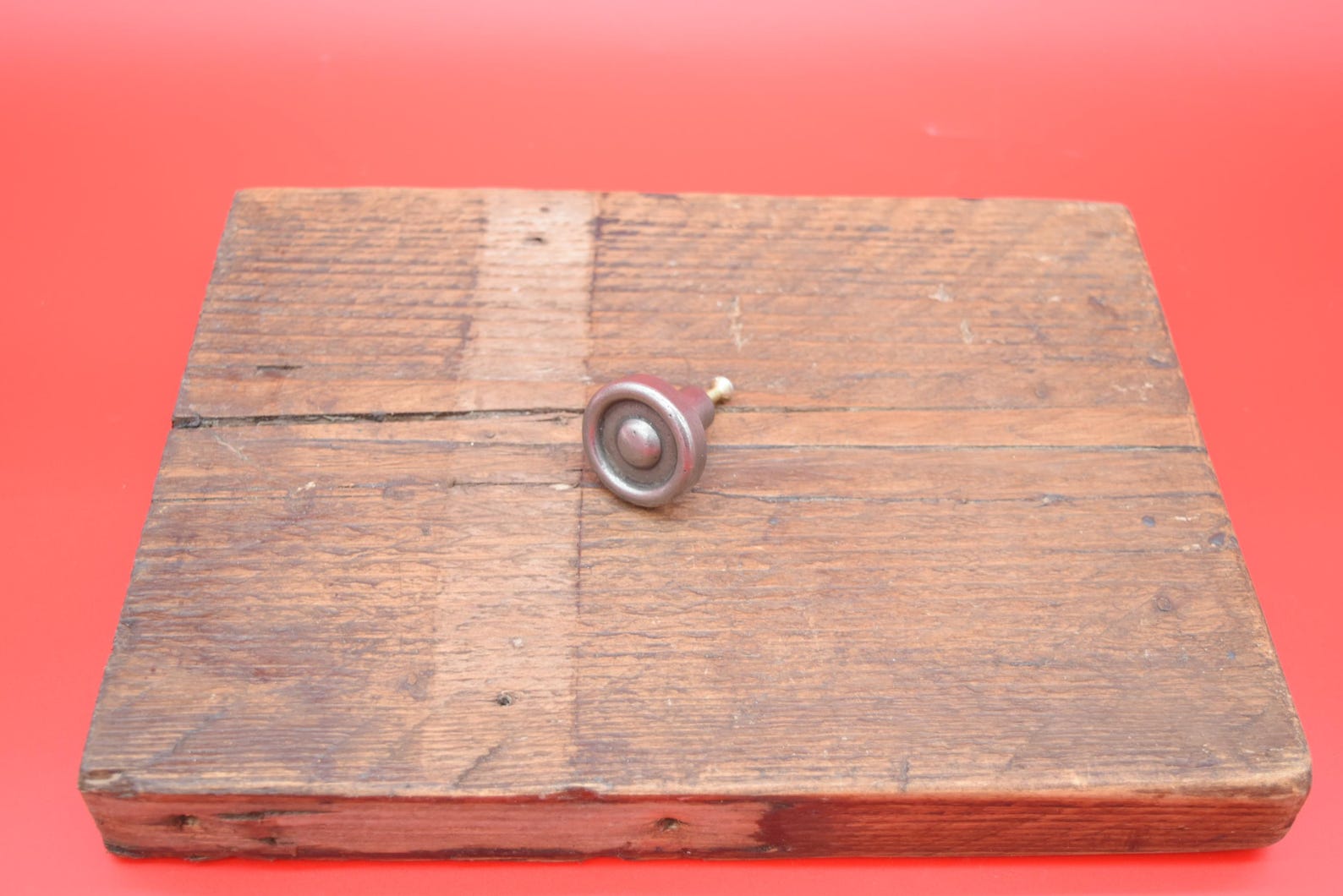Round Indent - Cast Iron Drawer Knob - Etsy