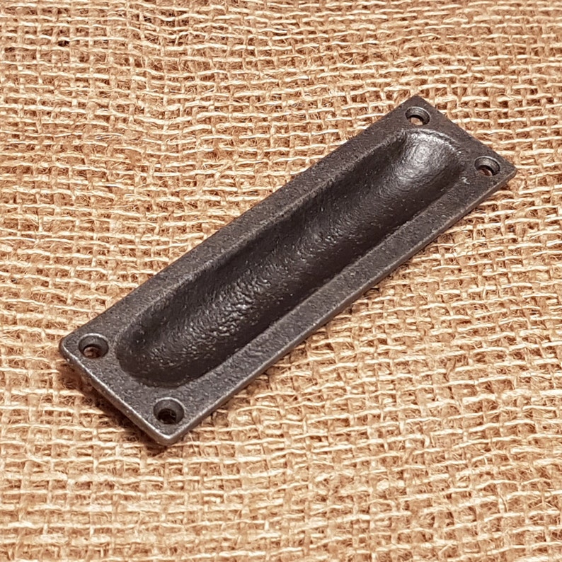Inset Flush Pull Handle 5 Vintage Antique Iron - Etsy