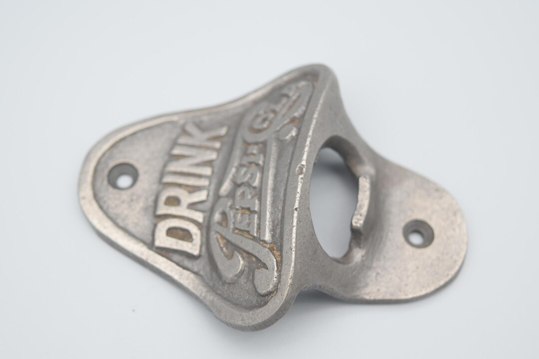 Pepsi - Cast Iron Bottle Opener - Etsy