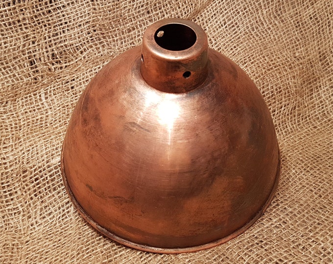 Copper Shade Solid Copper Metal Shade 10 Pendant - Etsy