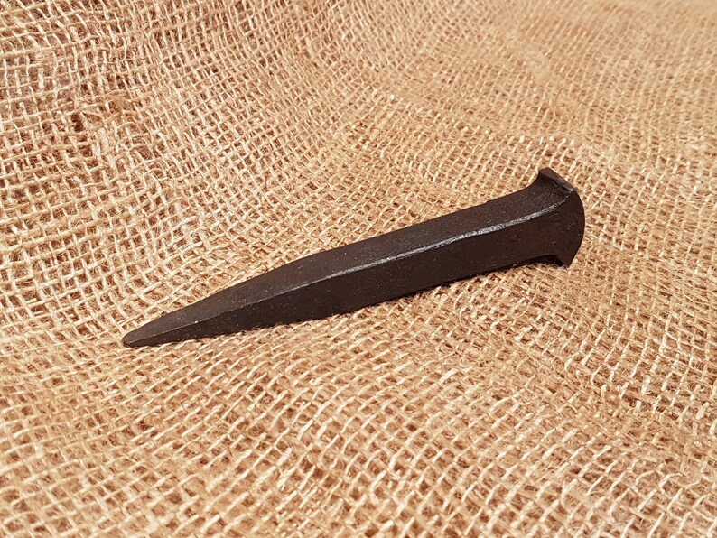 10 X 6 Inch Rail Road Spikes Hand Forged - Etsy