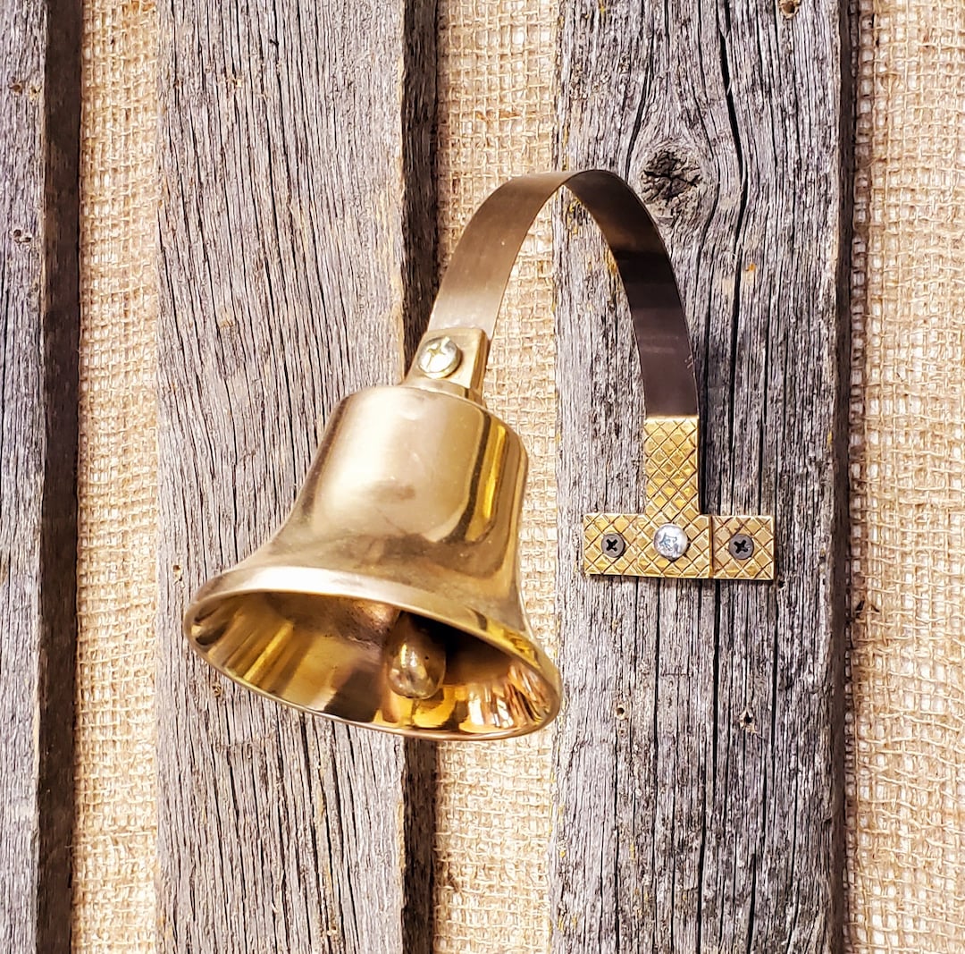 Brass Door Bell Ringer - Etsy