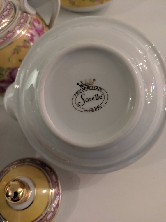 Vintage Sorelle Tea Set Complete - Etsy