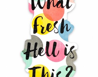 Hell is Real Sticker | Etsy