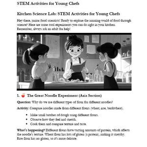 Exploring World Cultures Through Food: A Fun Cooking Adventure for Kids ...