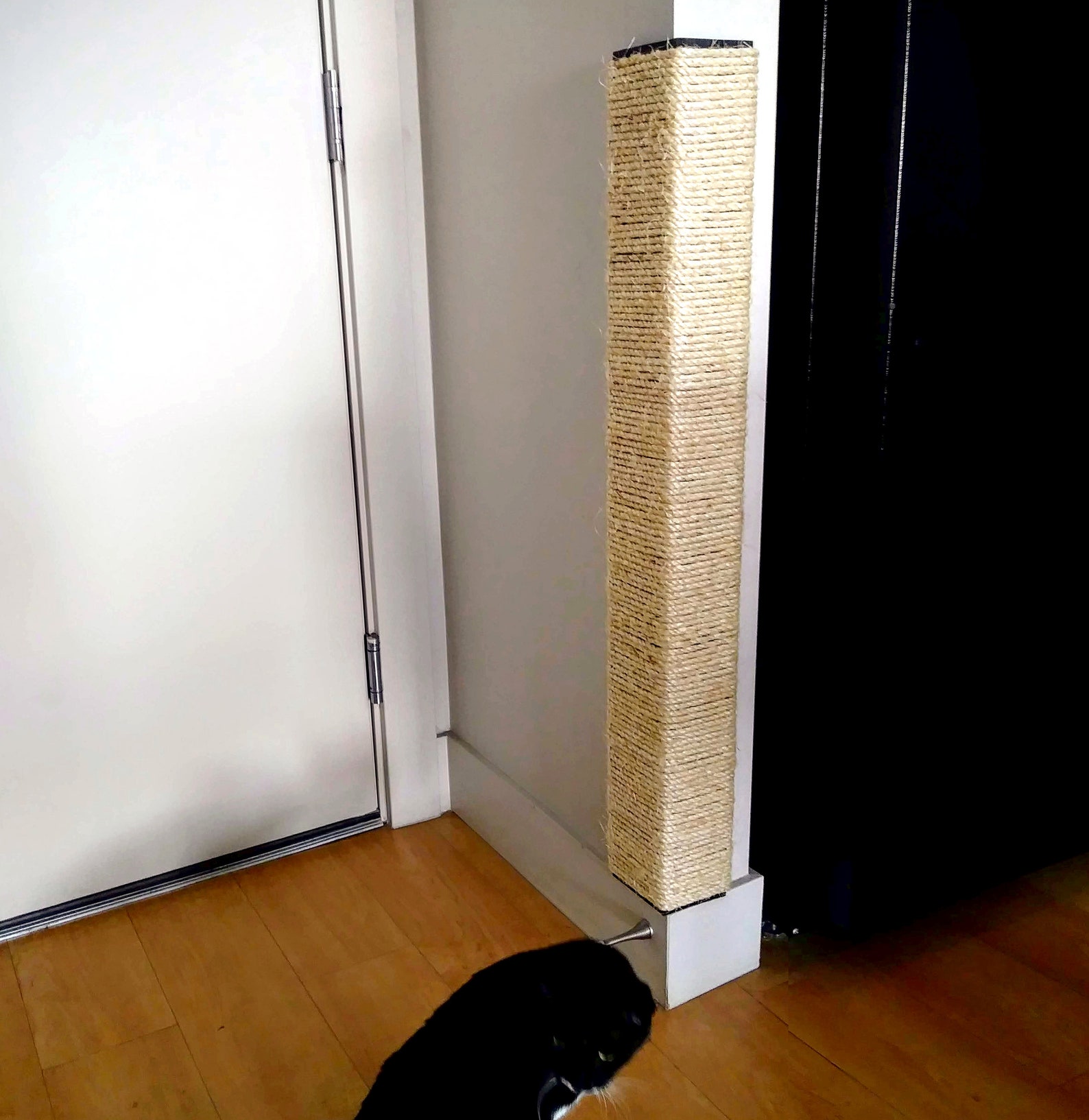 Wall Corner Cat Scratching Post 36 Inches Tall, Sisal Rope - Etsy