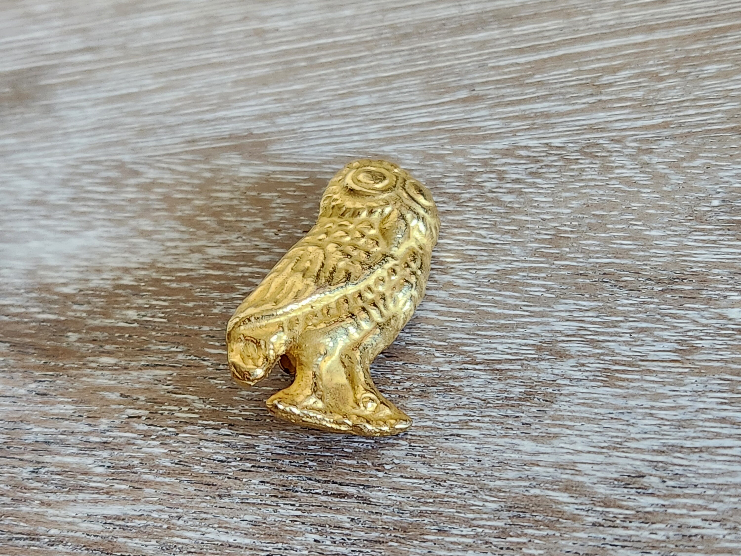 Signed Vintage MMA Metropolitan Museum of Art Scythian Owl Brooch / 70s ...