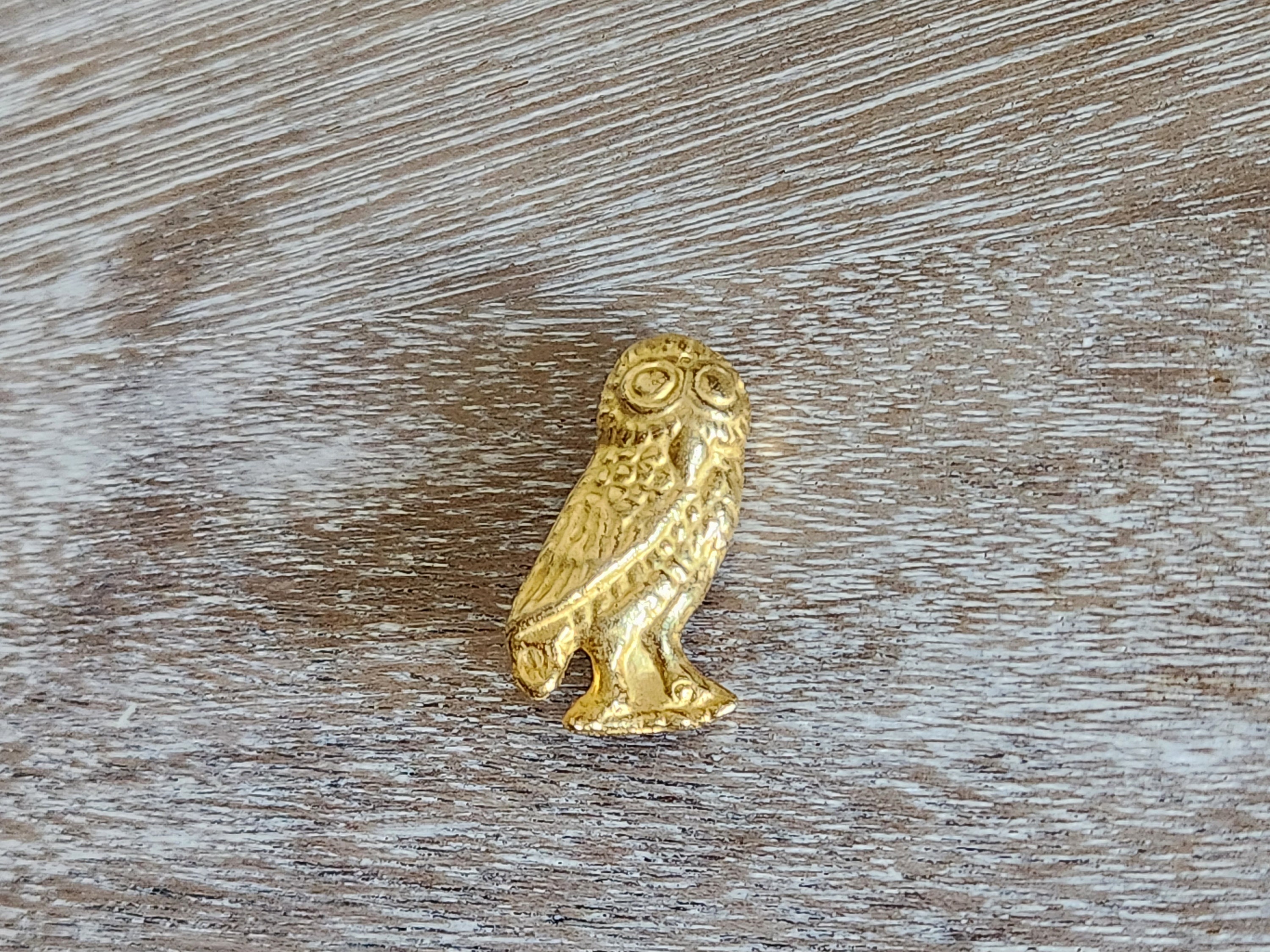 Signed Vintage MMA Metropolitan Museum of Art Scythian Owl Brooch / 70s ...