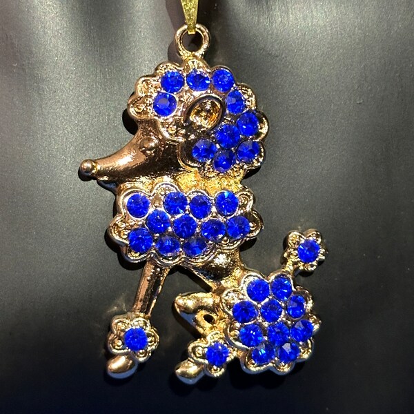 Poodle Necklace - Etsy