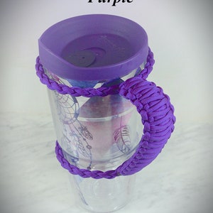 24 Oz Tervis Tumbler Paracord Handle: Reversible Cup Grip - Etsy