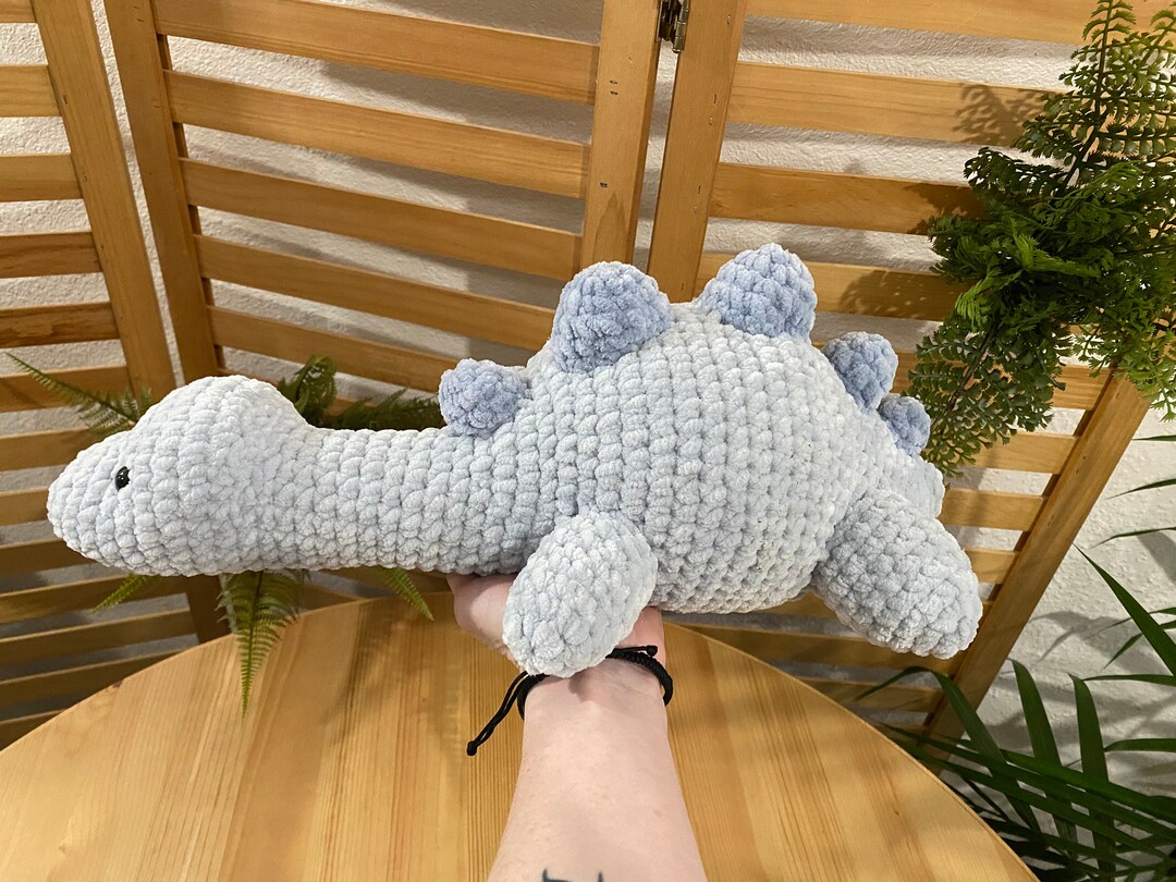 Snooze the Crochet Dino - Etsy